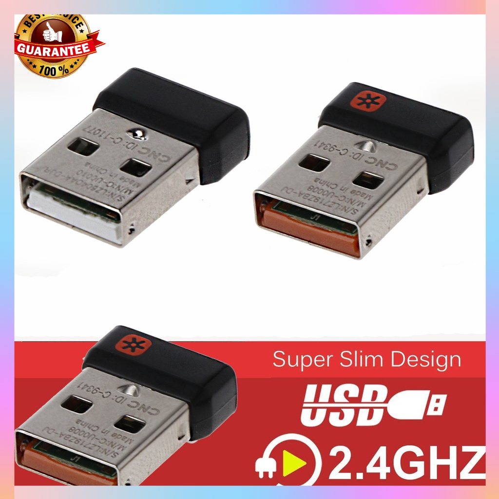 Wireless Dongle Receiver Unifying USB Adapter for Logitech Mouse ...