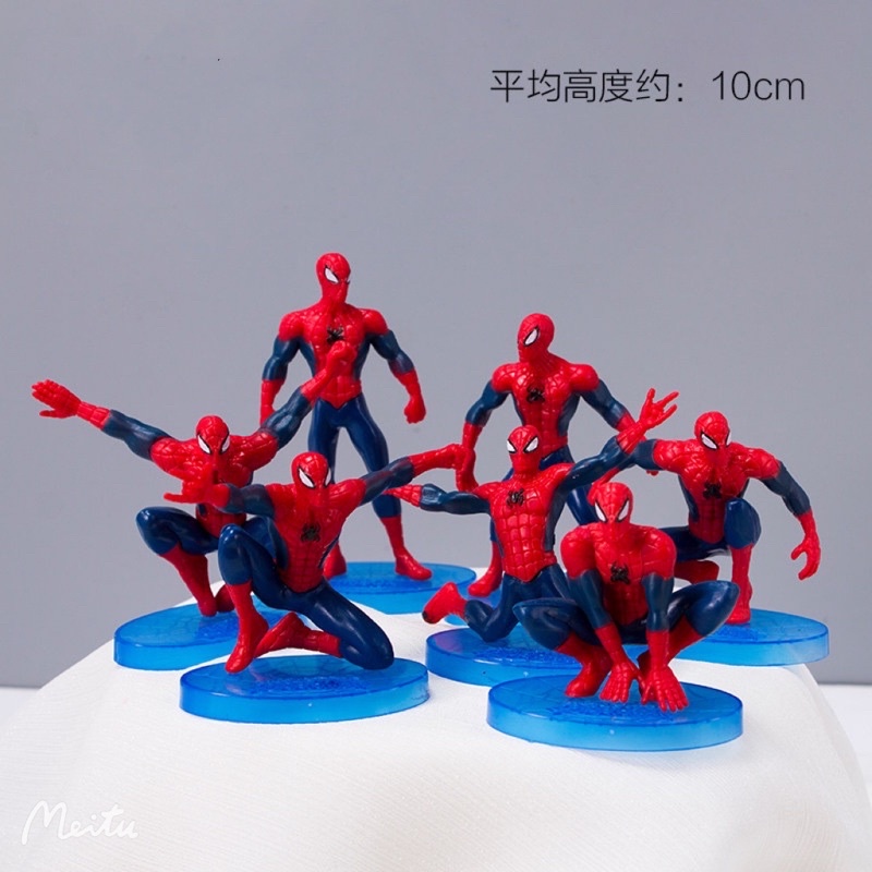 Spider-Man 1set 7pcs | Shopee Singapore