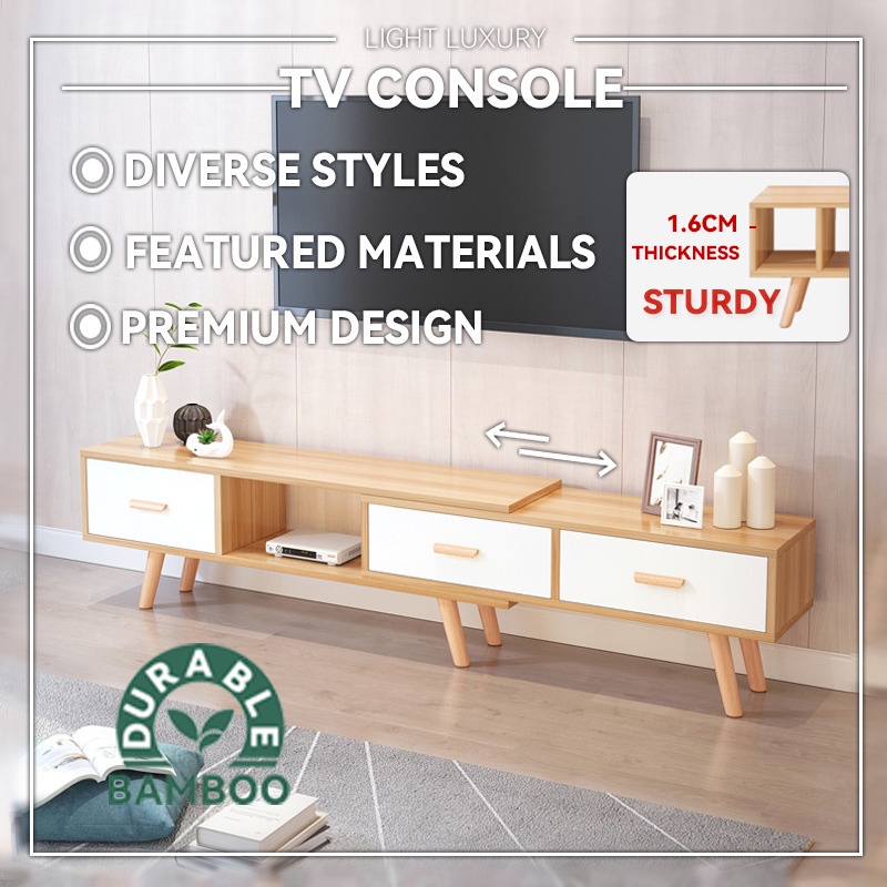 Telescopic Tv Console Living Room Simple Modern Tv Console Cabinet ...
