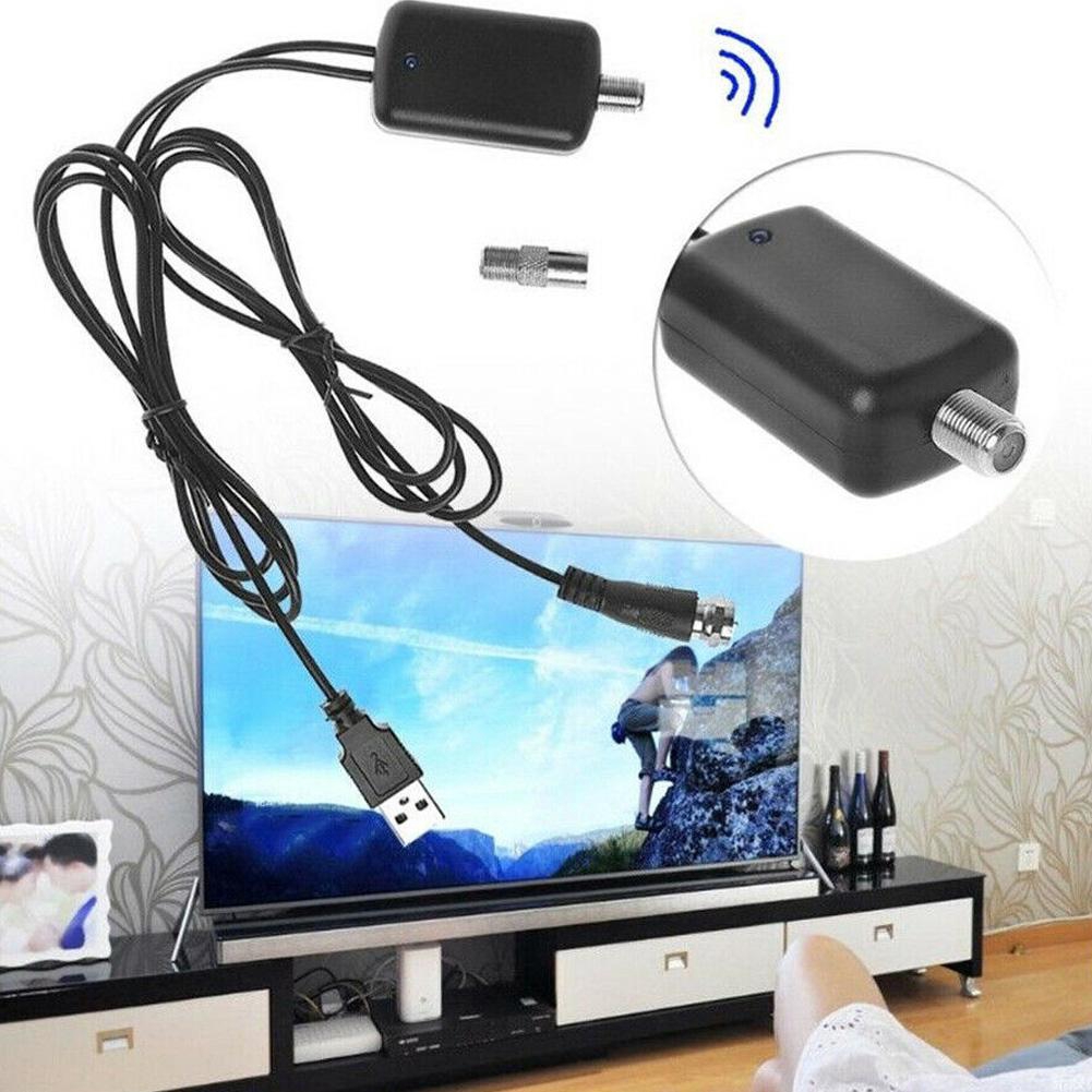 For cable tv booster hd antenna fox digital 25db tv amplifier signal hd ...