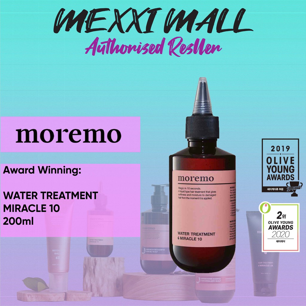 [Moremo] Water Treatment Miracle 10 200ml | Shopee Singapore