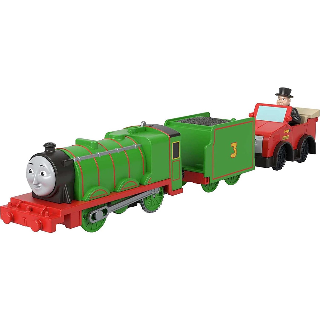Thomas & Friends Trackmaster Motorized Henry with Winston and Sir ...