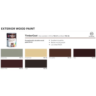 Nippon Paint TimberCoat 1L | Shopee Singapore