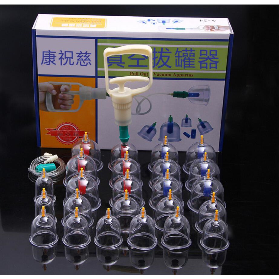 6/12/24 Cups Cupping Therapy Set/Body massager/Chinese Cupping | Shopee ...