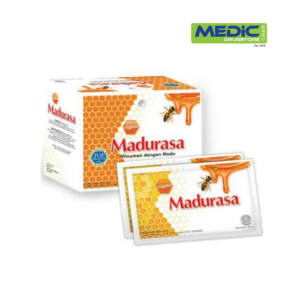 Madurasa Honey Sachets Original (12 x 20g) - By Medic Drugstore ...