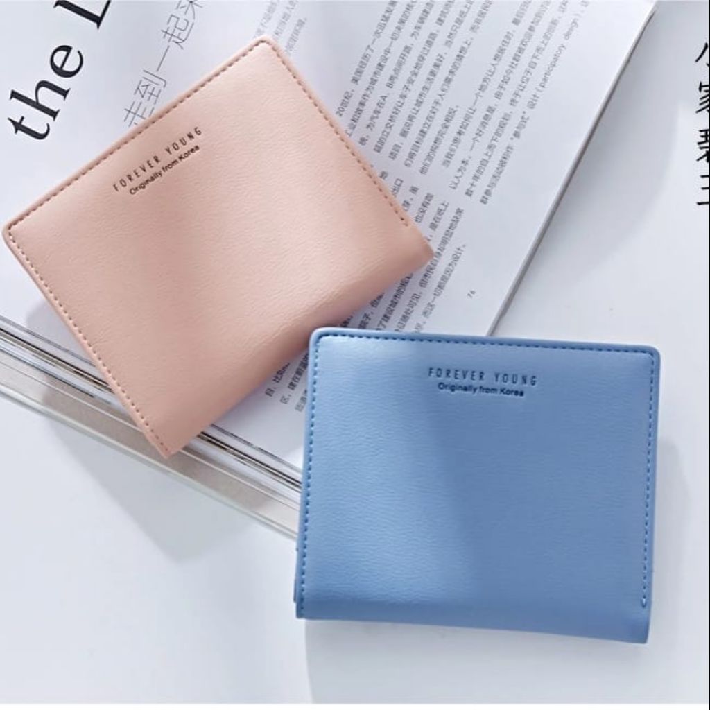 Forever Young - Originally from Korea Short wallet | Shopee Singapore