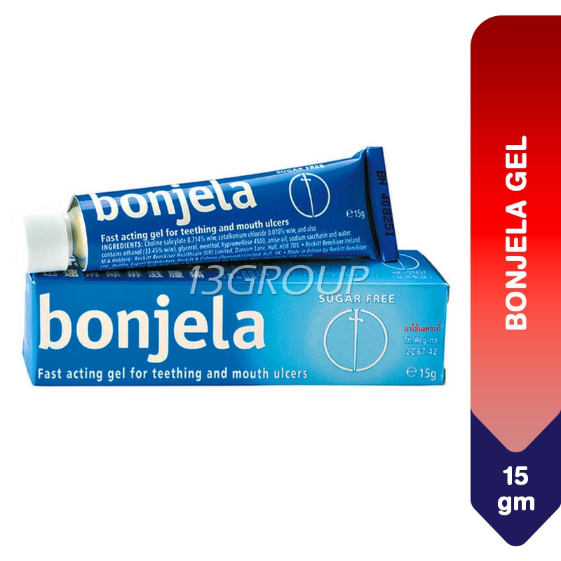 Bonjela Gel for Teething & Mouth Ulcers, 15g | Shopee Singapore