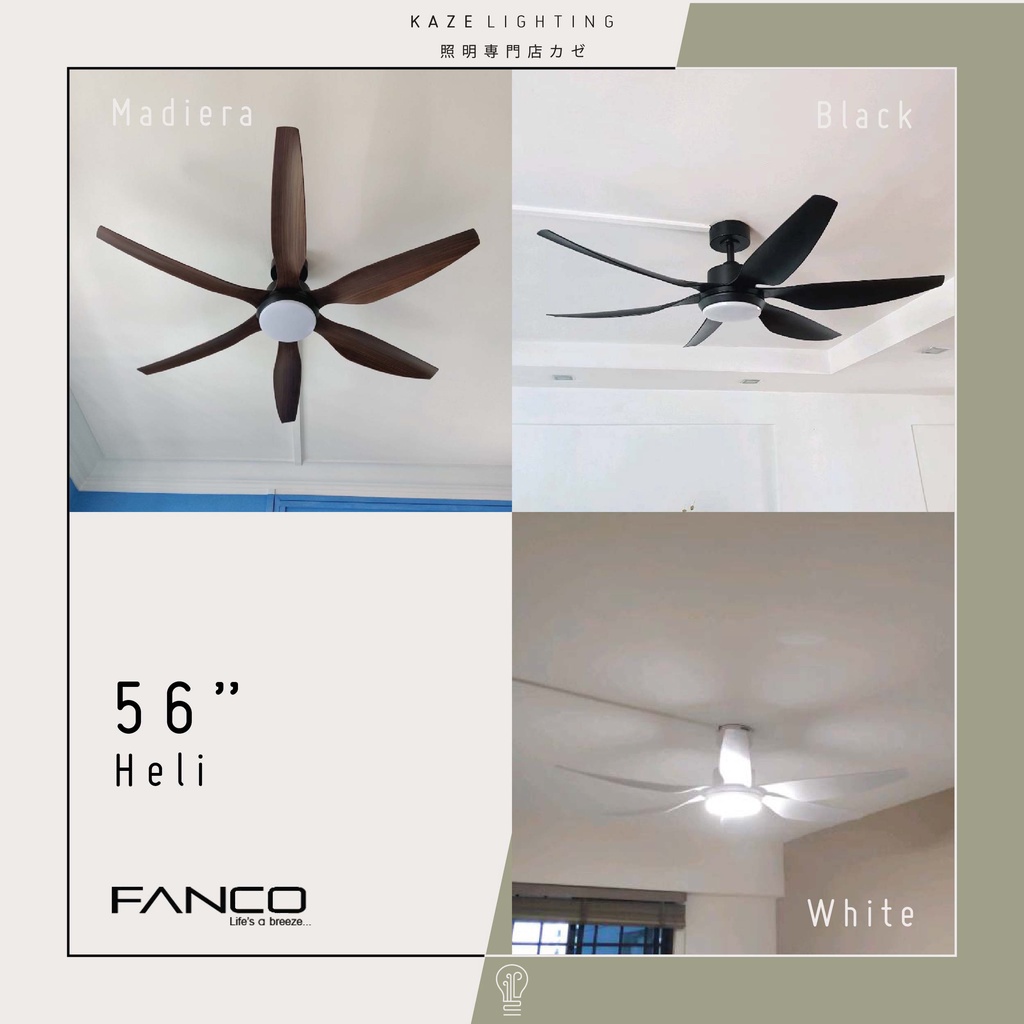 [INSTALLATION] - FANCO HELI 56 Inch DC Motor Ceiling Fan with 3tone LED ...