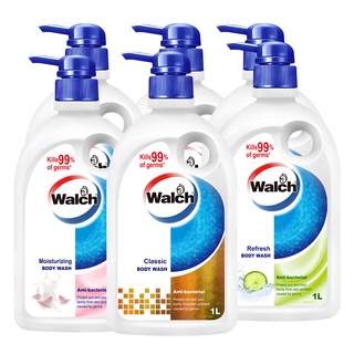 Walch® Anti-bacterial Body Wash 1L x 6 Bottles | Shopee Singapore
