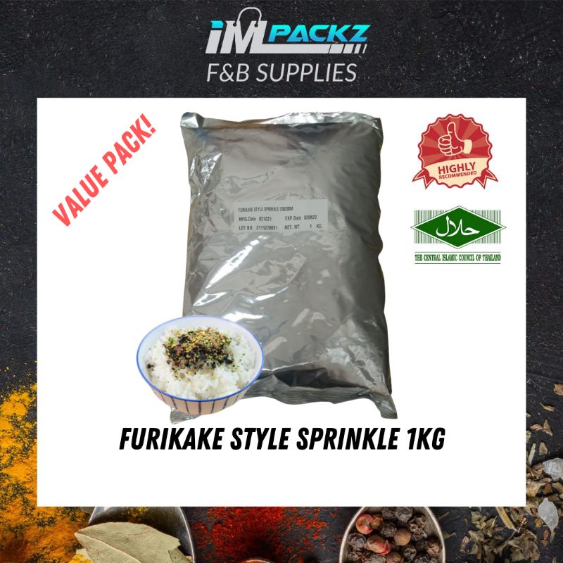 JAPANESE FURIKAKE SPRINKLE 1KG [HALAL] | Shopee Singapore