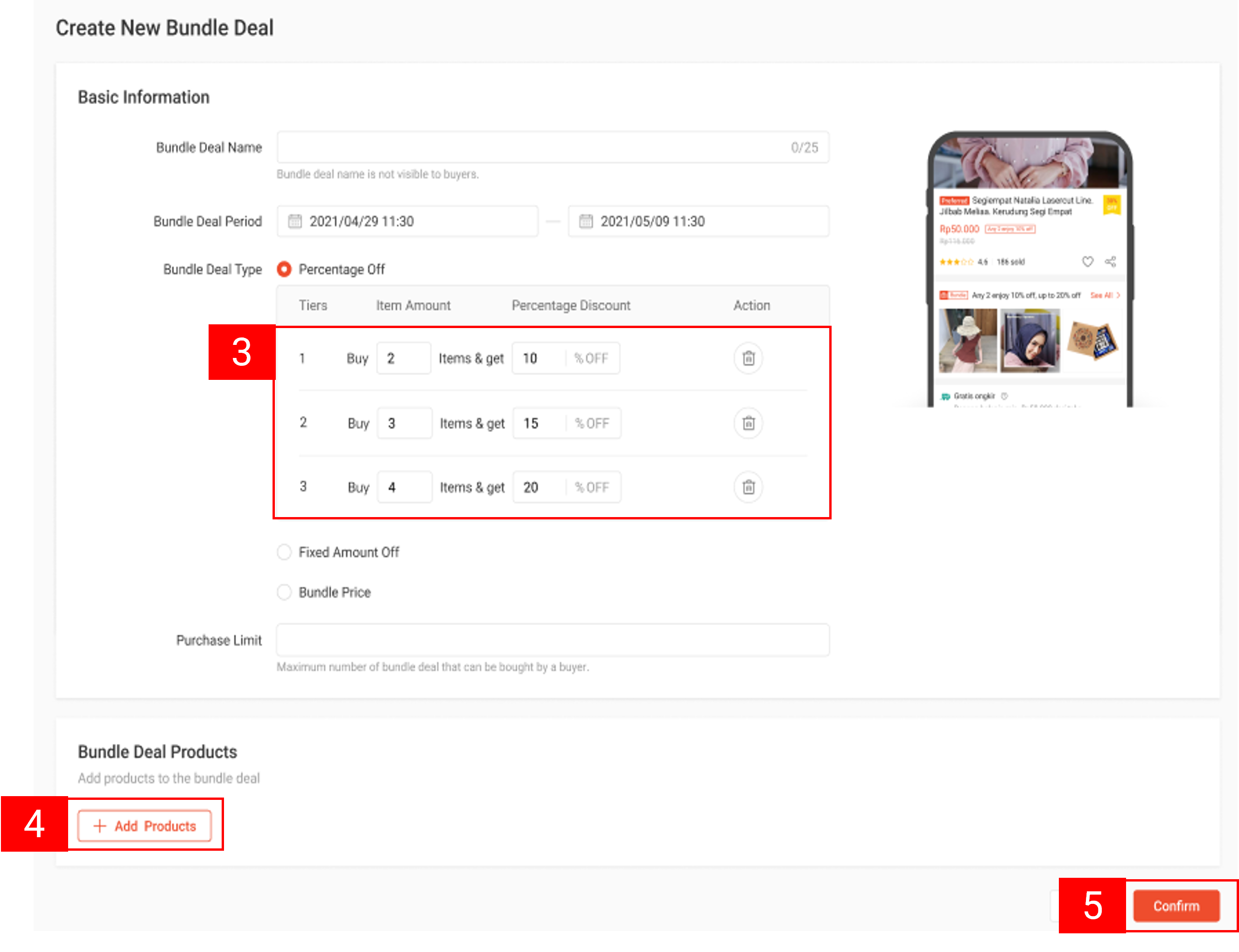 Multi-Tier Bundle Deals | Shopee SG Seller Education Hub