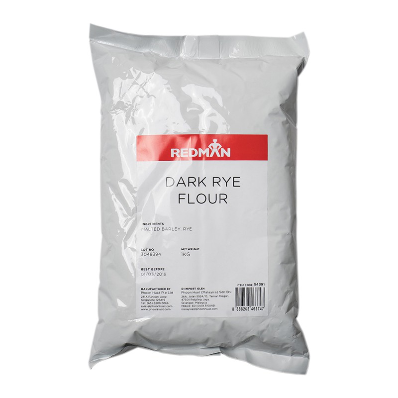 RedMan Dark Rye Flour 1Kg | Shopee Singapore