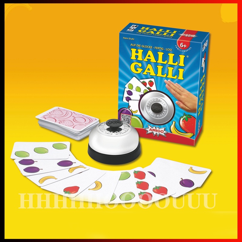 Board Game AMIGO Halli Galli on The Bell Complete Los! Card Game ...
