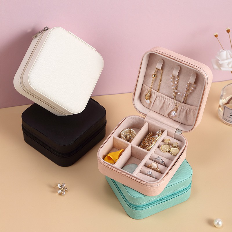 Casegrace jewelry box Mini Earring Travel Pouch jewellery Holder ...