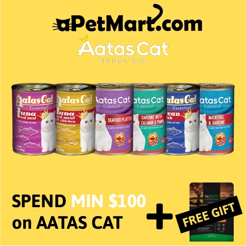 [1 Carton] Aatas Cat Essential Tuna w Chicken in Jelly Cat Wet Food ...