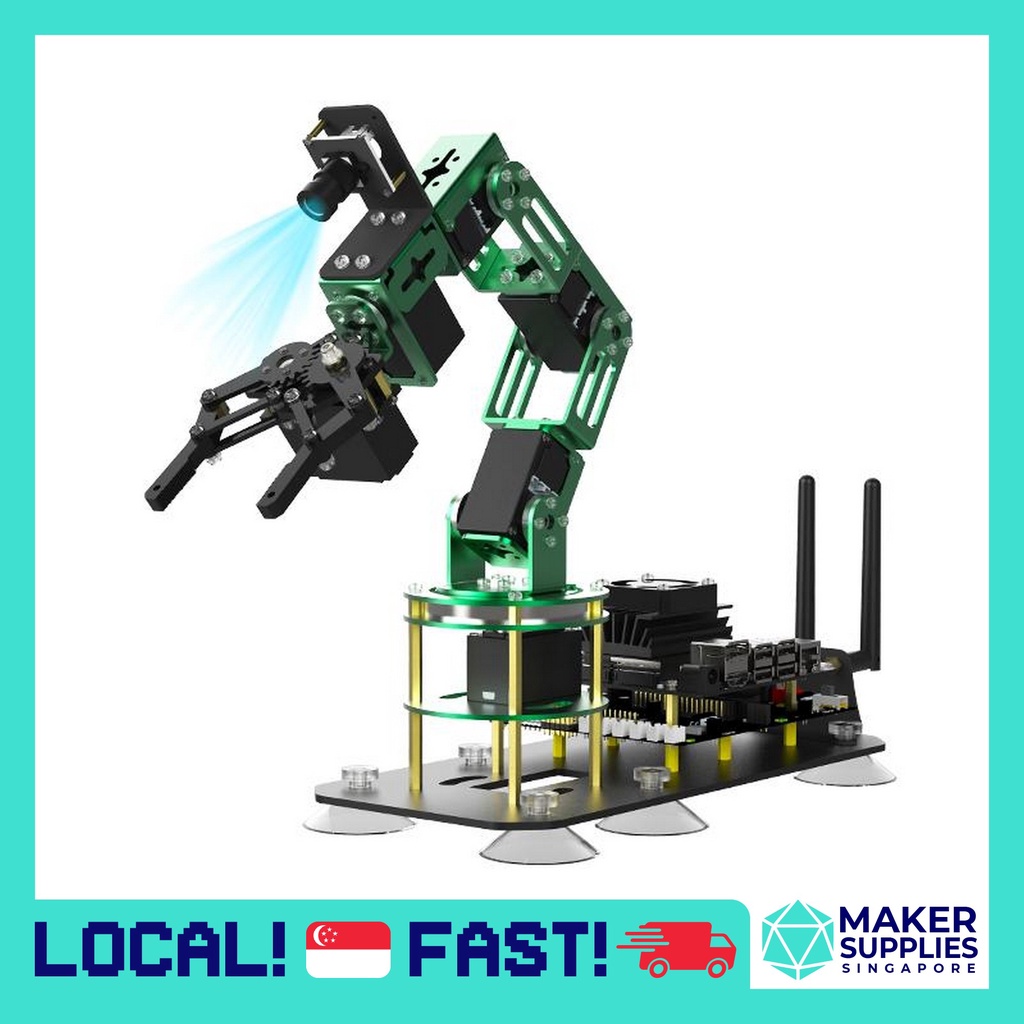 Yahboom DOFBOT AI Vision Robotic Arm with ROS for Jetson Nano 4GB B01 ...