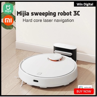 XIAOMI MIJIA Robot Vacuum Mop 3C B106CN 4000Pa Smart Home Appliances ...
