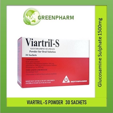 Viartril-S Powder (30 sachets)exp:4/25 | Shopee Singapore