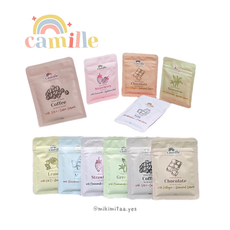 Mask - CAMILLE BEAUTY Face Mask (Directly Send) | Shopee Singapore