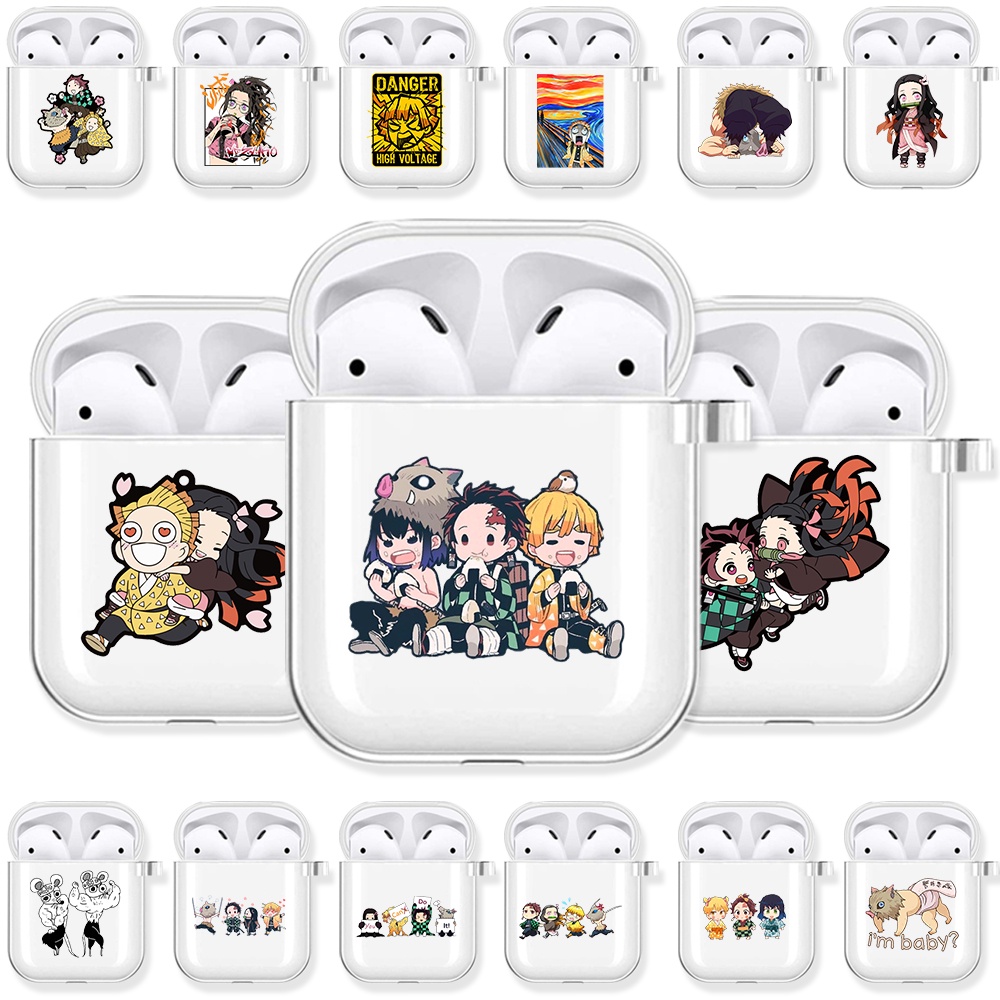 Cute Anime Demon Slayer TPU Case for Airpods Pro 2 1 3 Kimetsu No Yaiba ...