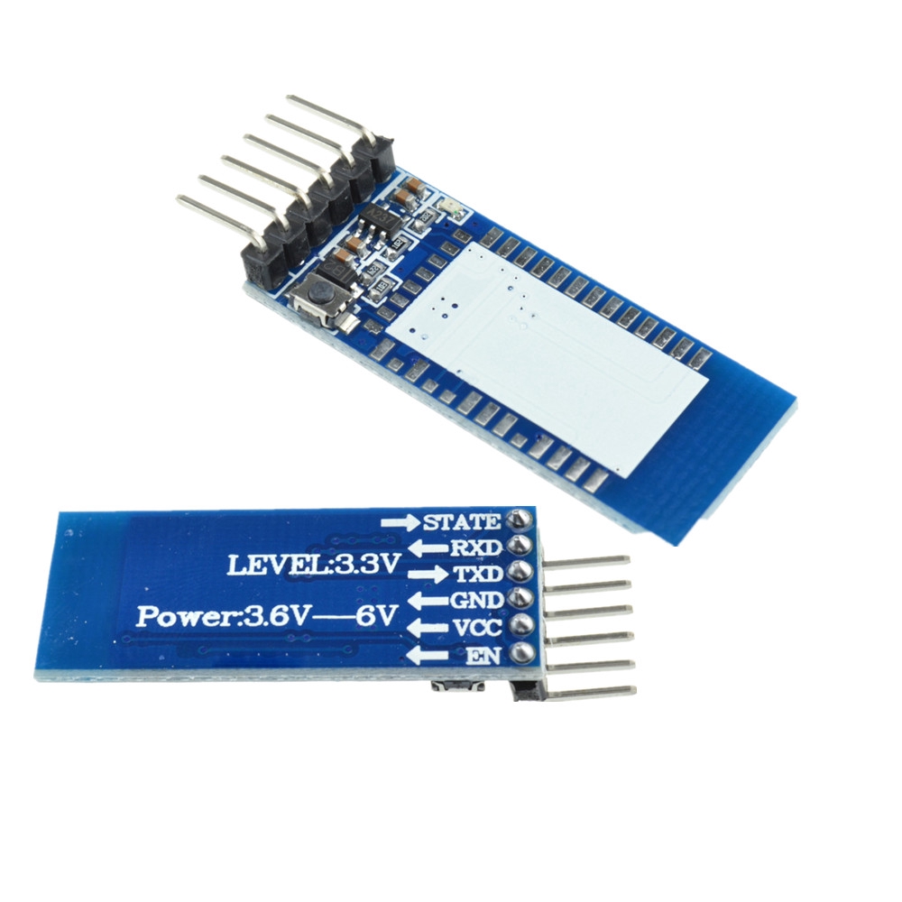 Hc 05 06 Bluetooth Serial Transceiver Module Base Board Enable Clear