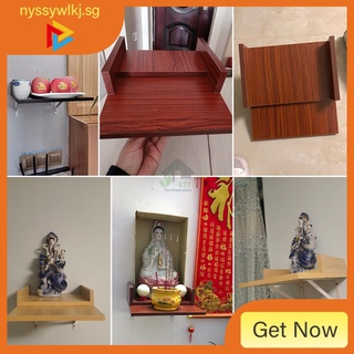 Console table New Chinese Style Table Wall-Mounted Buddha Shrine Buddha ...