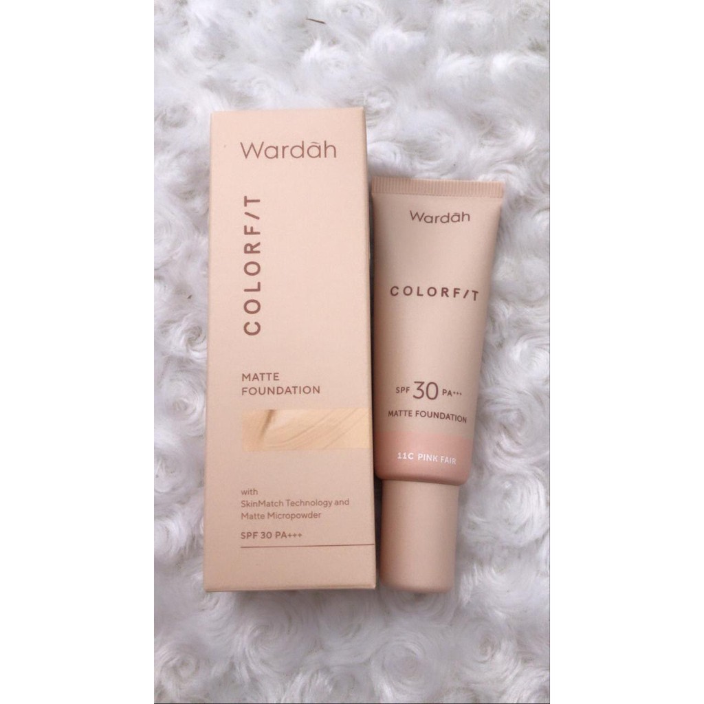 Wardah Colorfit Matte Liquid Foundation | Shopee Singapore