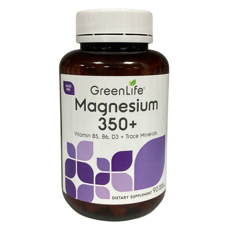 Greenlife Magnesium 350+ 90 Capsules | Shopee Singapore