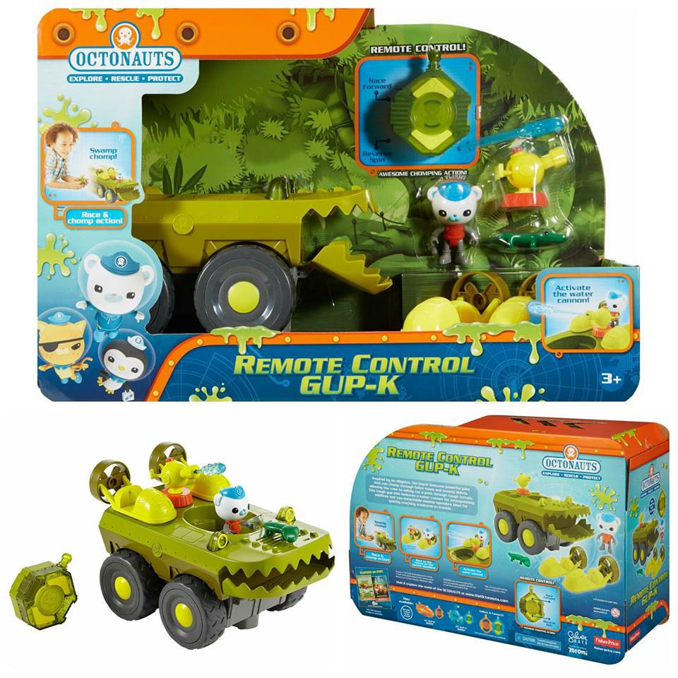 BNIB: Fisher Price Octonauts Remote Control Gup-K | Shopee Singapore