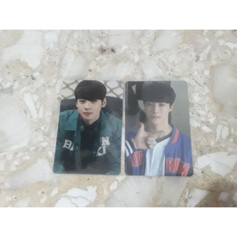 Booked Photocard Official Astro Spring Up moonbin Cha Eun Woo 