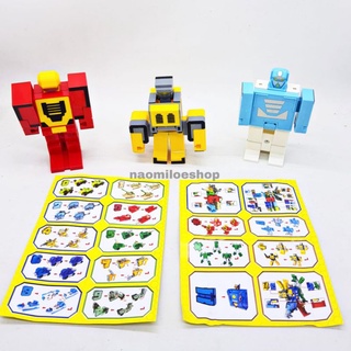 Emco Toy Unit TRANSFORMERS POCKET MORPHER MORPHERS NUMBER SET 0 1 2 3 4 ...