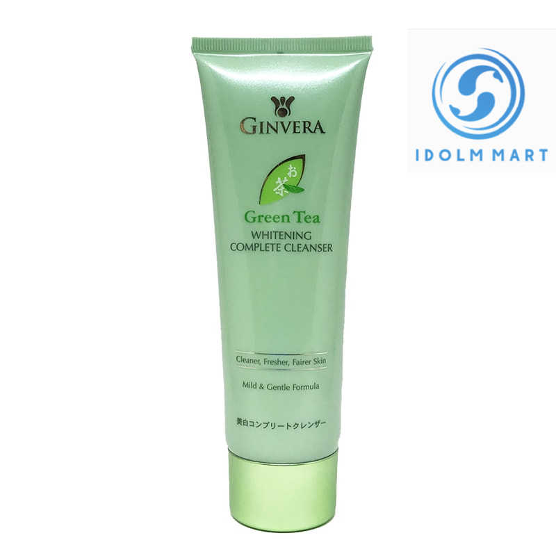 Ginvera Green Tea Whitening Complete Cleanser 100g | Shopee Singapore