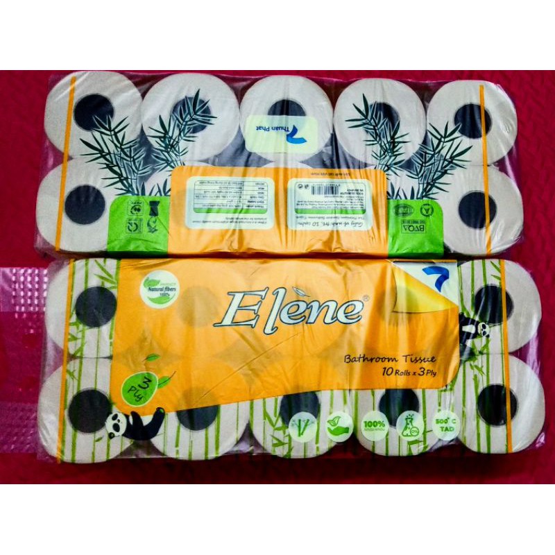 Panda Elene toilet paper bamboo toilet paper | Shopee Singapore