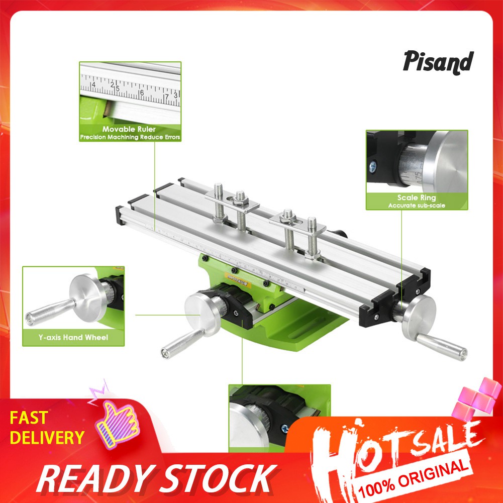 Milling Machine Compound Bench Cross Slide Work Table Drill Press Vise ...