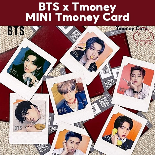[BTS x Tmoney Card] bts t-money 2021 Mini T-money Card | Shopee Singapore