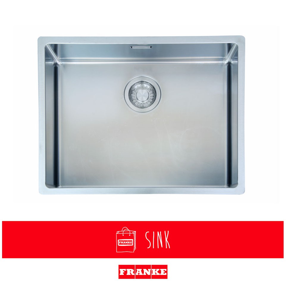 FRANKE BOX Undermount Single Bowl Stainless Steel Sink BOX 210-54 ...