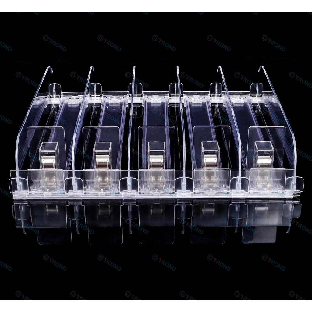 Retail Display Plastic Adjustable Divider Shelf Spring Loaded Pushers ...