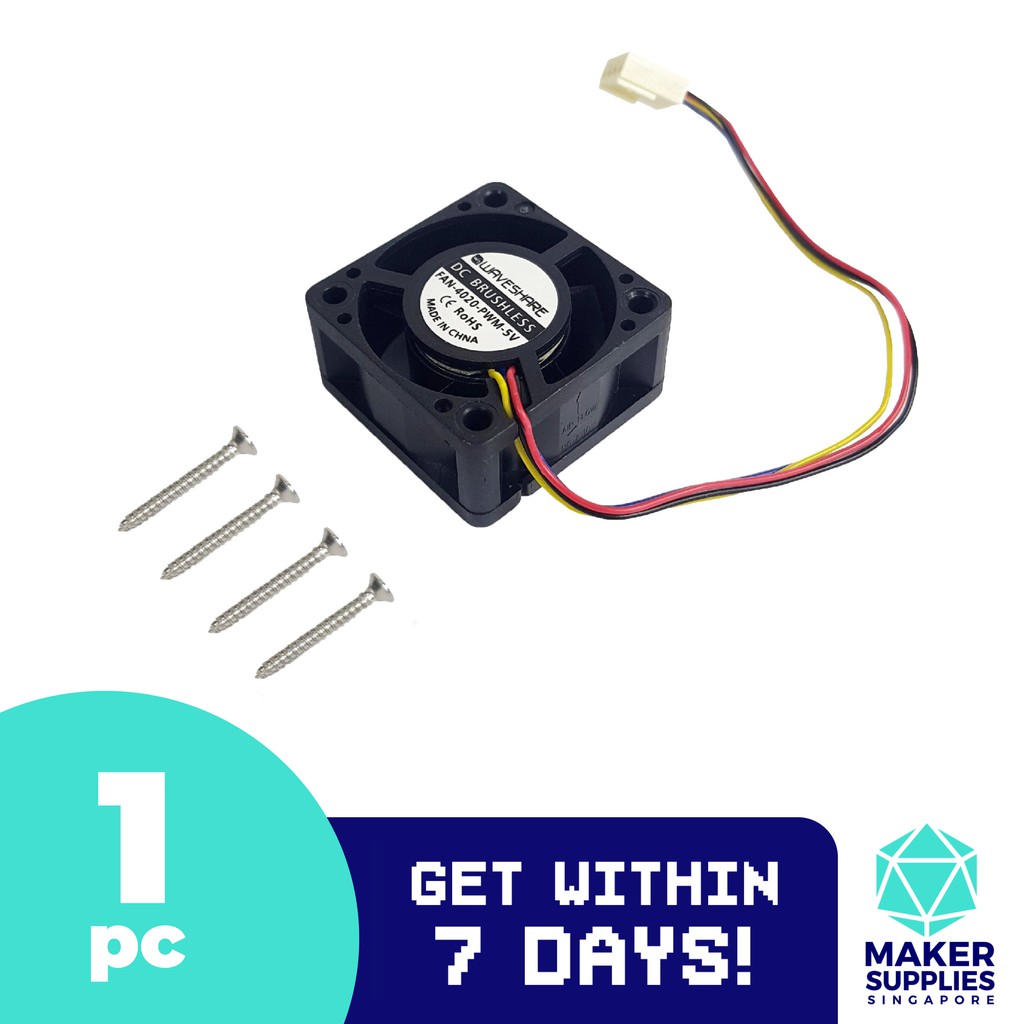 5V PWM Cooling Fan for Jetson Nano NVIDIA Jetson Nano Developer Kit 40 ...