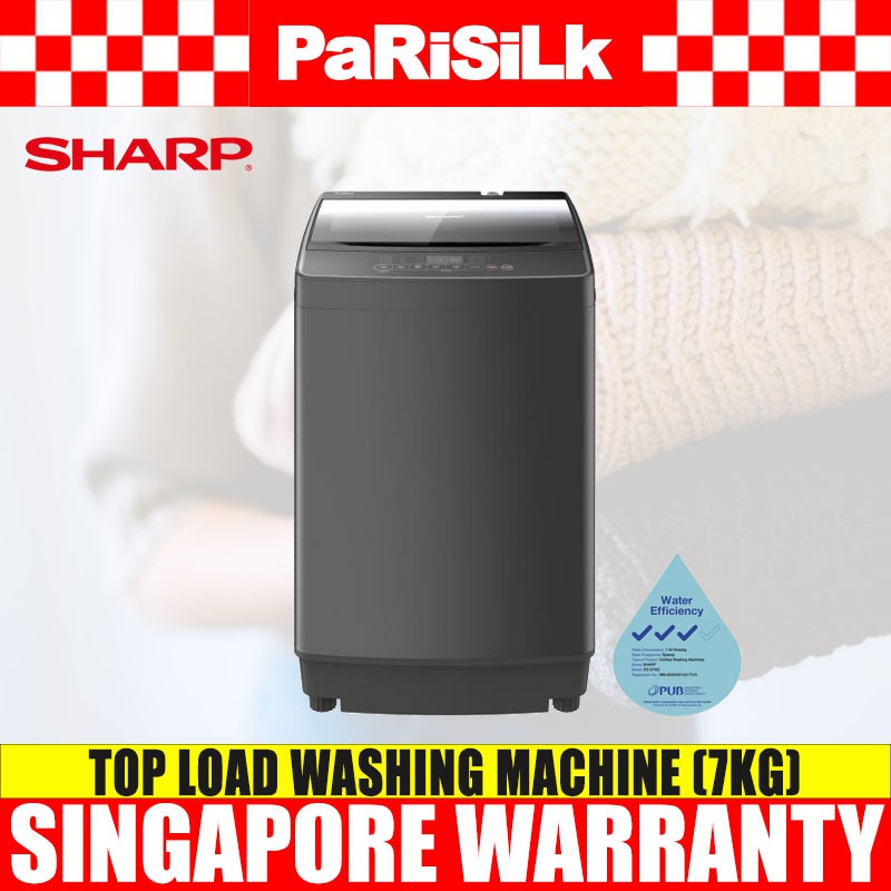 Sharp ES-G70G Top Load Washing Machine (7KG) | Shopee Singapore