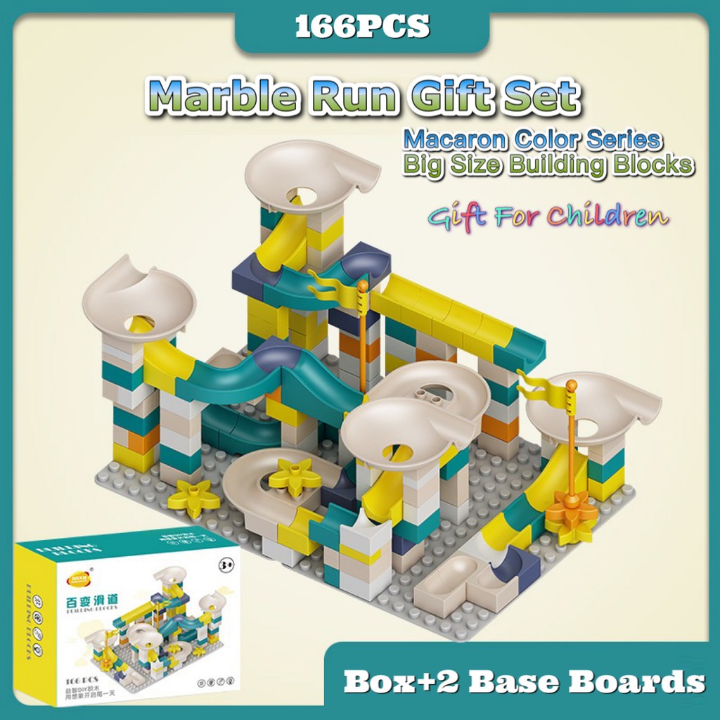 Marble Run Gift Set/DIY Building Blocks Toy/Large Piece Building Blocks ...