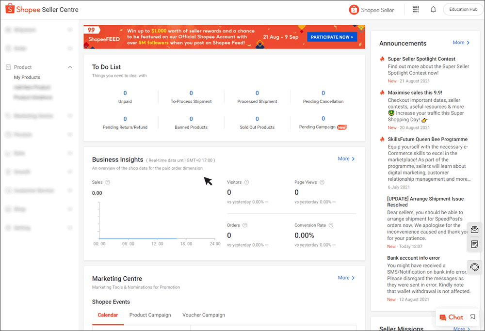 Viewing listed products | SG Seller Education [Shopee]