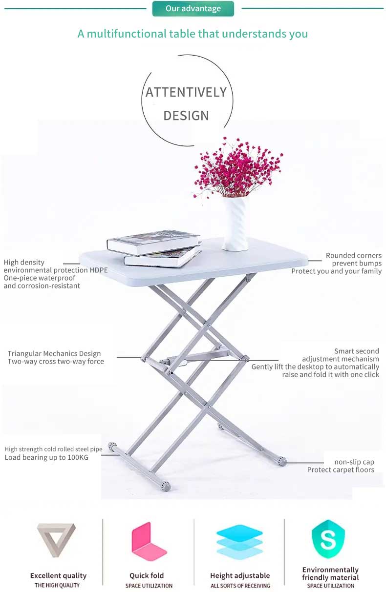 Foldable Table - Laptop Desk / Study Table / Liftable / Portable ...