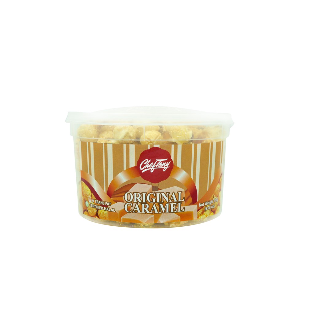 Chef Tony's Popcorn - Regular tub (170-200g) | Shopee Singapore
