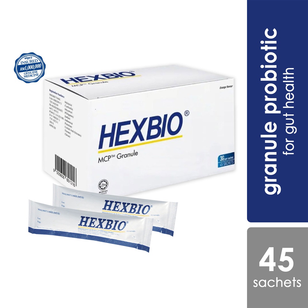 Hexbio Granule Probiotic 3g 45s | Shopee Singapore
