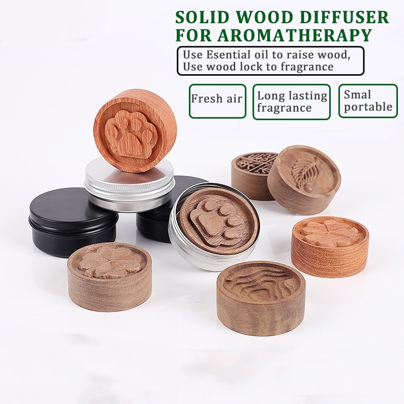 Hand-Carved Solid Wood|Essential Oil Diffuser Wood |Home Car ...