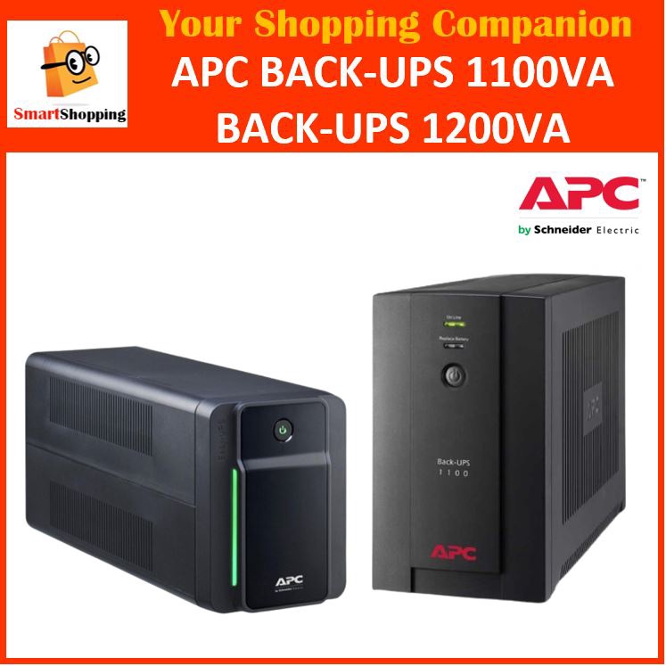 APC Back-UPS 1100VA 1200VA Universal and IEC Sockets (BX1100LI-MS) (BVX1200LI-MS) 2 years ...
