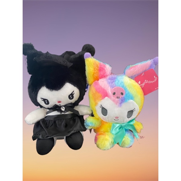 Sanrio Kuromi soft toy/Rainbow and Black/ Brand new/Claw machine ...