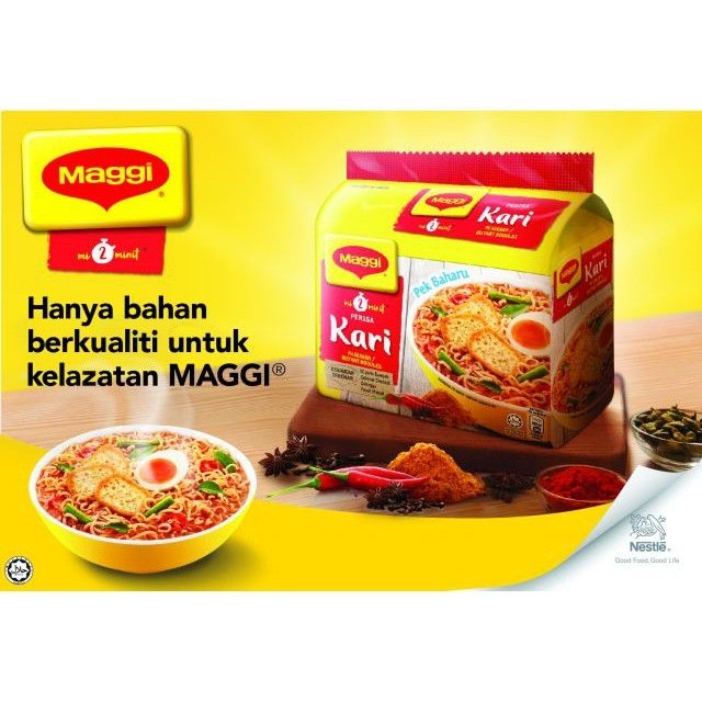 Maggie mee Curry 79g x5packx12 pack(1cartoon) | Shopee Singapore