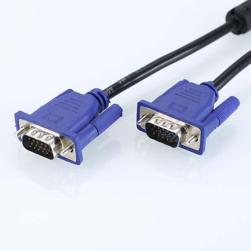 1.5M VGA/RGB Extension Display Cable 15pin Male to 15pin Female 3C+4 ...