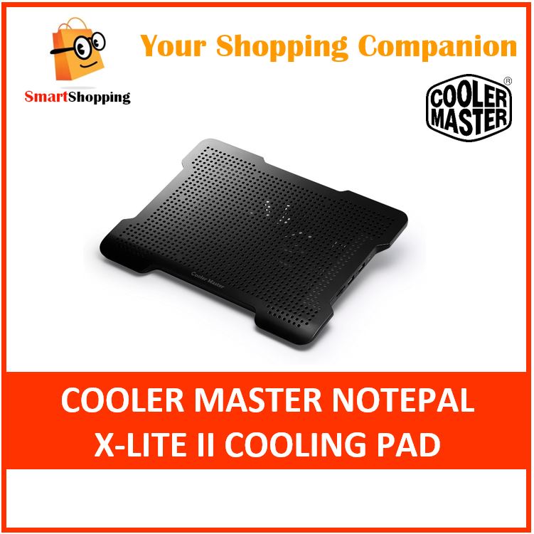 Cooler Master Notepal X-Lite II Notebook Cooler, Slim & Lightweight ...